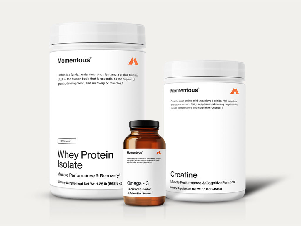 Momentous | Best In Class Human Performance Products