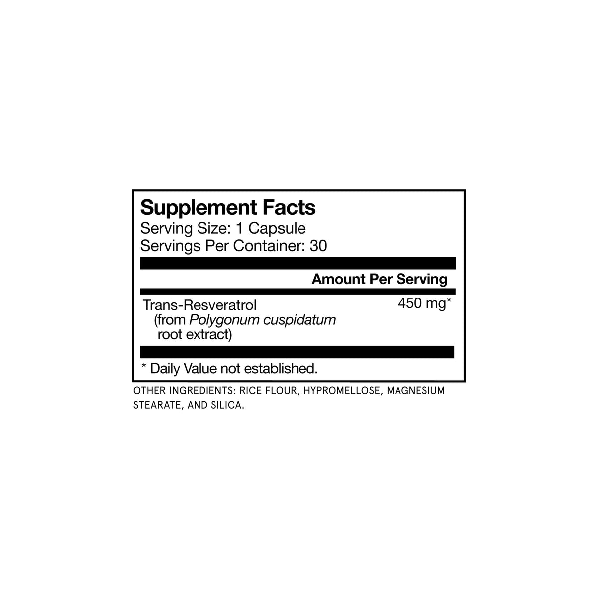 Resveratrol 450 mg Capsules - Exceptional Quality – Momentous