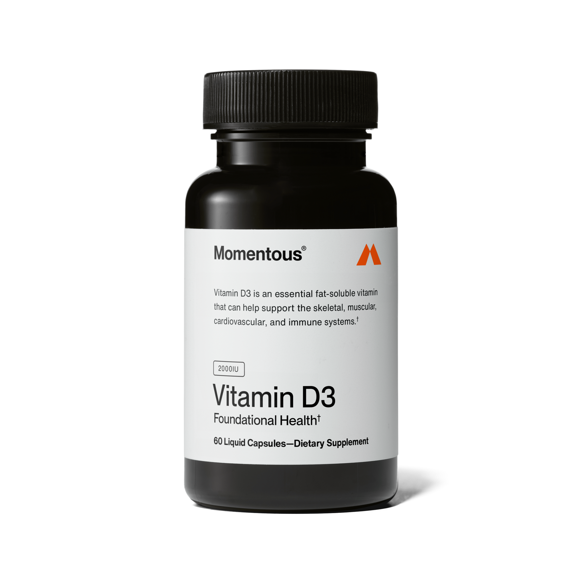 Vegan Vitamin D3 2000 IU Supplement - NSF Certified – Momentous