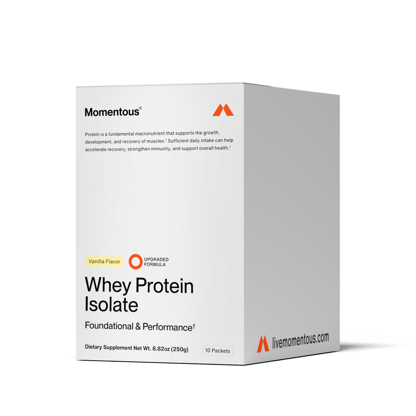Grass-Fed Whey Protein 10-Travel Packs – Momentous