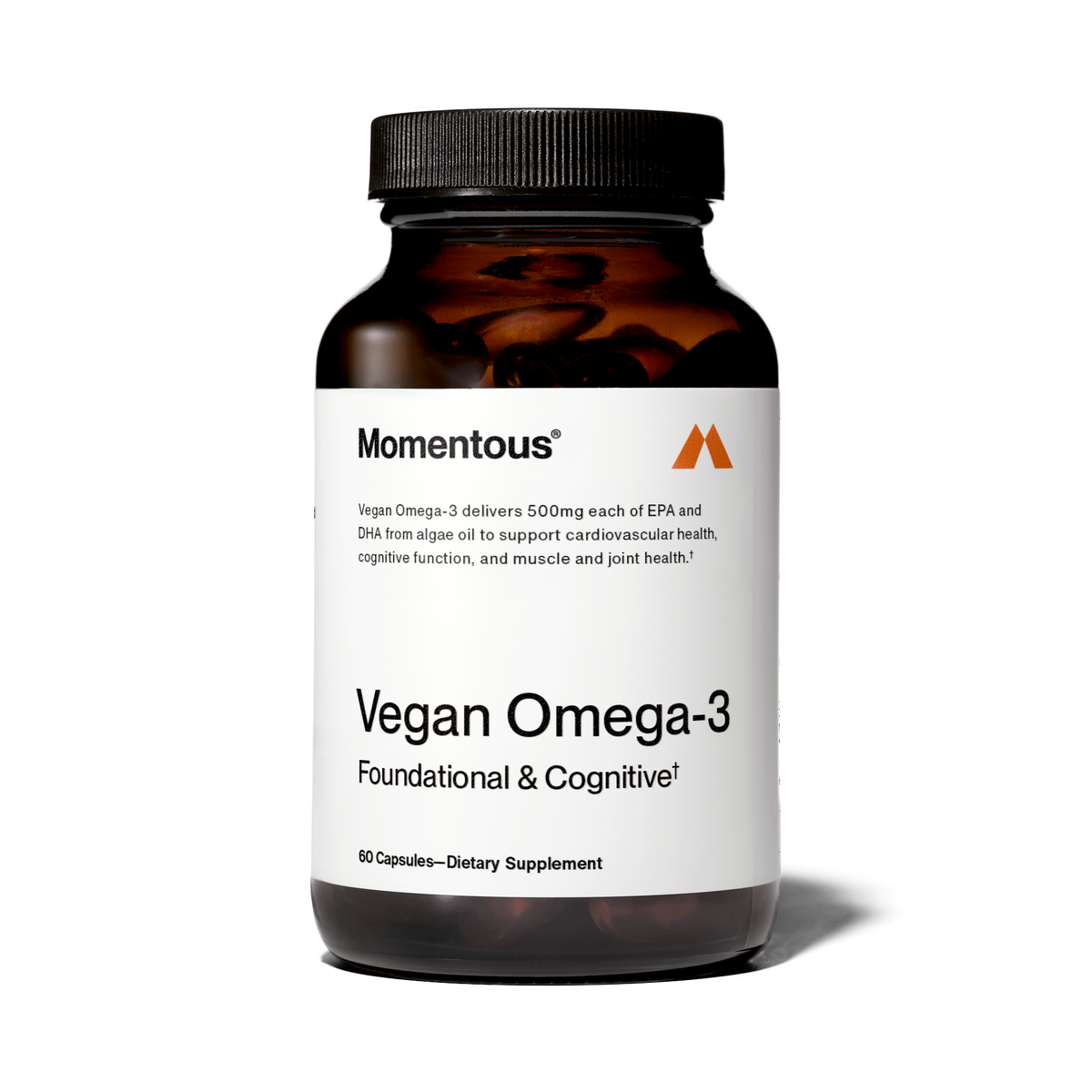 Momentous Vegan Omega-3 (Algae) - NSF Certified